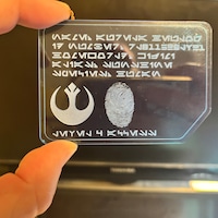 Star Wars Universe ID Card - Etsy