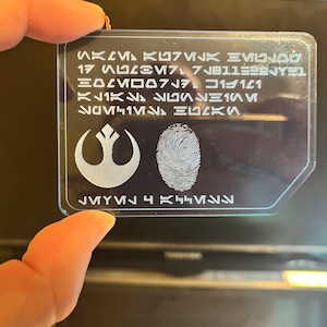 Custom Icon for Star Wars ID Card - Etsy