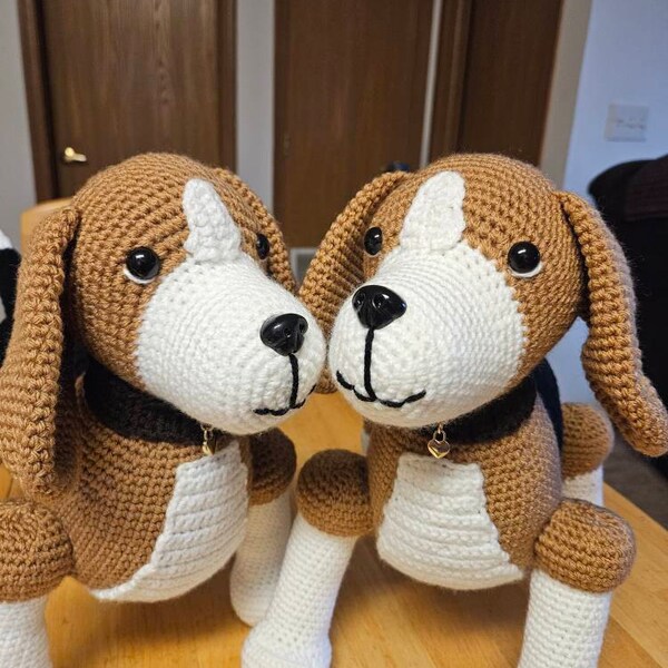 Bella the Beagle Crochet Pattern - Etsy