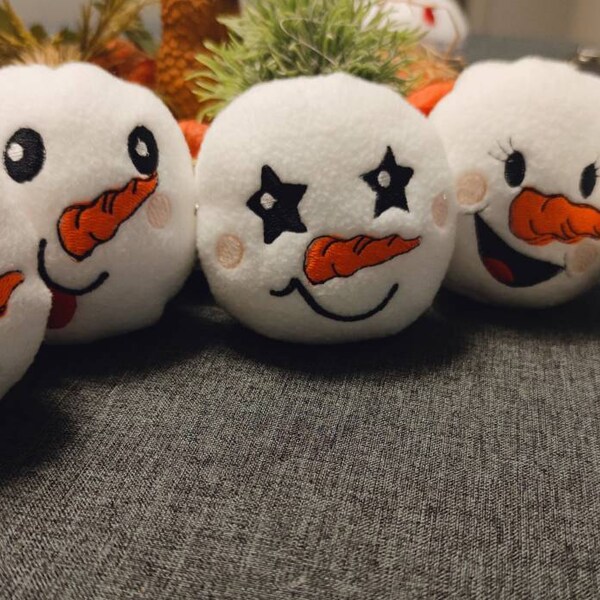 ITH Snowball Set 02 4x4 Machine Embroidery in the Hoop Project ...