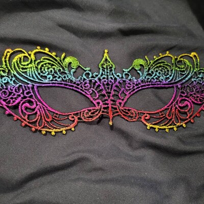 Gold Masquerade Laser Cut Metal Eye Mask for Girls and Women/ Venetian ...