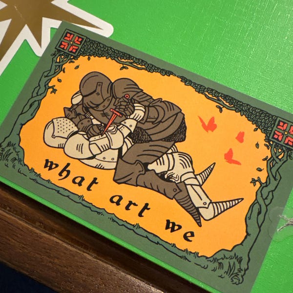 Ghoulish Lich Sticker - Etsy