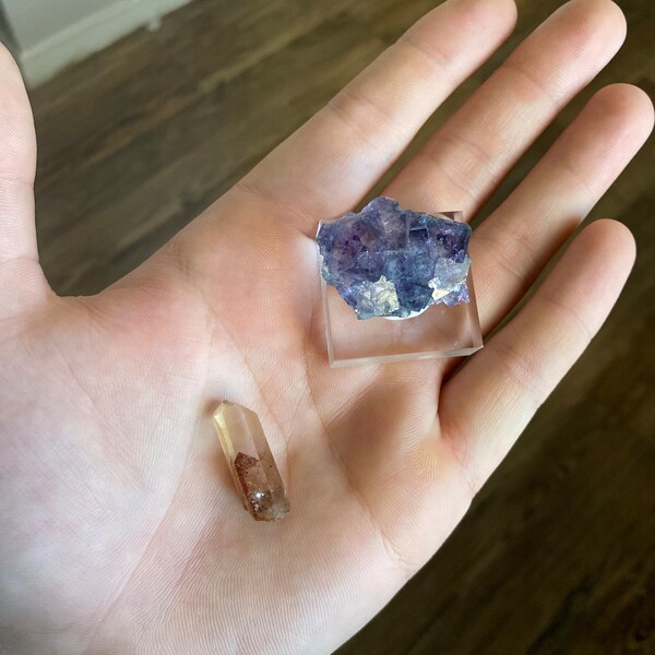 Large FLUORESCENT White Dogtooth/columnar Calcite From Chenzhou, Hunan ...