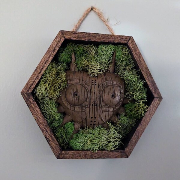 The Legend of Zelda : Majora's Mask | Hand Painted With Wood Grain ...