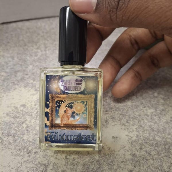 Whimsicat Perfume | 90s Whimsi Goth, Fruity Floral Scent - Etsy