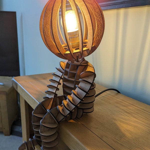 Human Figure Table Lamp Shade, DXF SVG Laser Cut Files, 4mm or 3mm ...