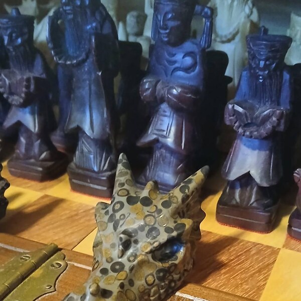 5.0” Natural Roe Stone Hand Carved Crystal Owl Wings Sculpture, Unique ...