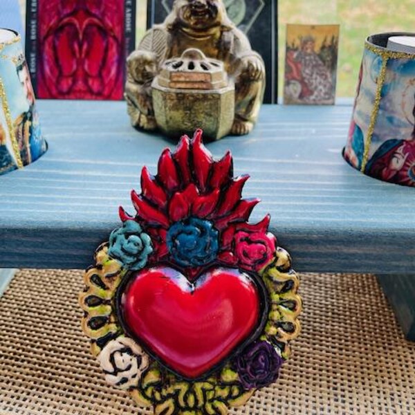 Large Leather Hand-tooled Embossed Mexican Peace Lily Floral Purse ...