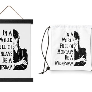 Wednesday Font Alphabet Letters for Addams Family, Full of Woe ...