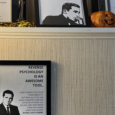 Michael Scott Philosophy Quote Poster / the Office TV Show / Popular TV ...