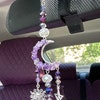 Amethyst Moon Car Accessories Suncatcher Amethyst Sun Catcher Ornament ...