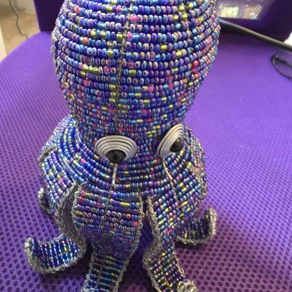 Giraffe Head. Large! Masterfully Created. Beaded African Head. Fair ...