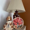 Retro Boho Clock, Bohemian Sunset Wall Clock, Retro Sunset, Summer ...