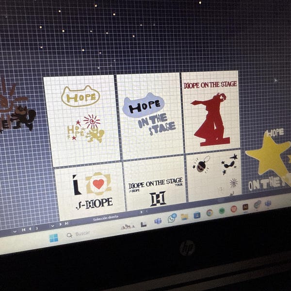 Wootteo X RJ in Space SVG | Png | Bts Inspired Vector | K Pop SVG for ...