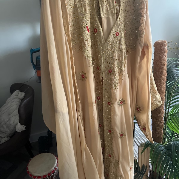 Sale !! Dubai Moroccan Kaftan Fish Cut Arabic Abaya Maxi Hand Beaded ...