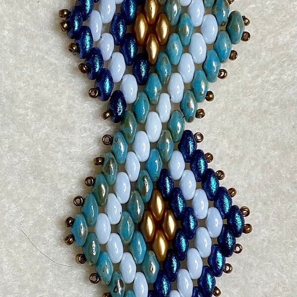 Beginners Learn Bead Crochet Tutorial Bracelet Pattern Pdf Download ...