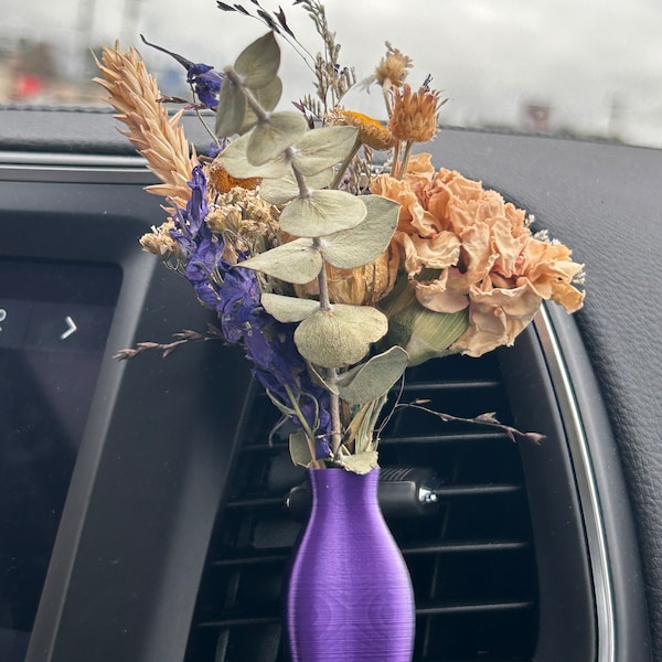 Car Vent Flower Vase Accessory - Cozy Gift for Vanlife or RV Lovers ...