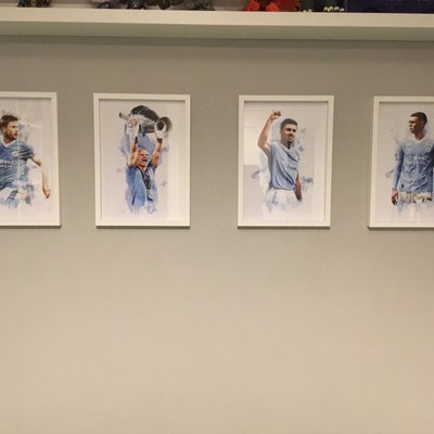 Rasmus Hojlund 2023/2024 Home Kit Poster Print - Etsy