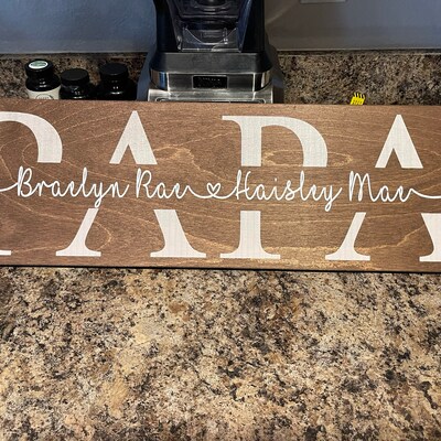Papa Fathers Day Gift Papa Sign Gift for Papa Rustic - Etsy