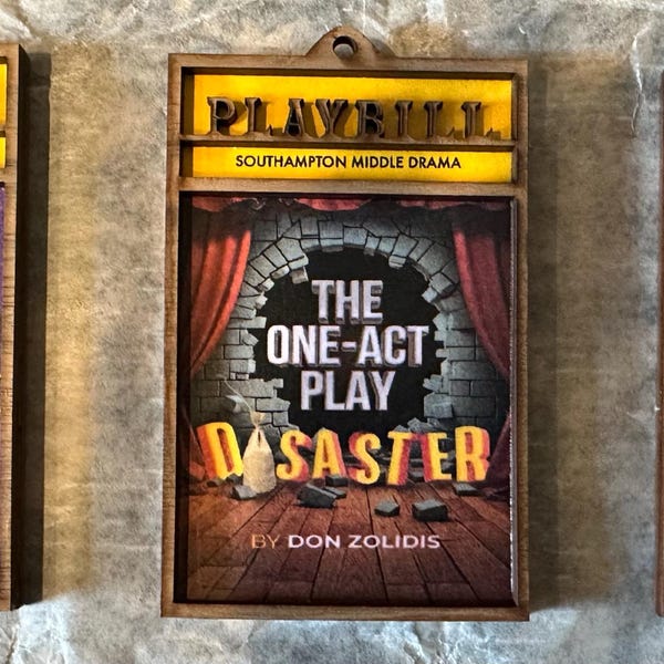 Playbill Inspired Broadway Ornament - Etsy
