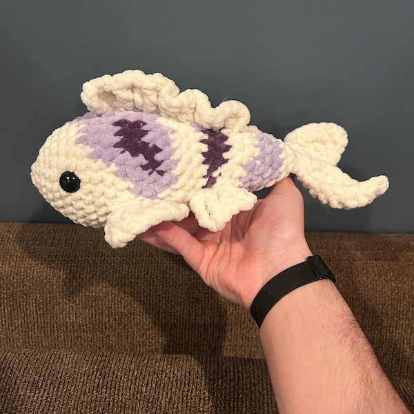 Koi Fish No Sew Crochet Pattern, Fish Crochet Pattern, No Sew Amigurumi ...