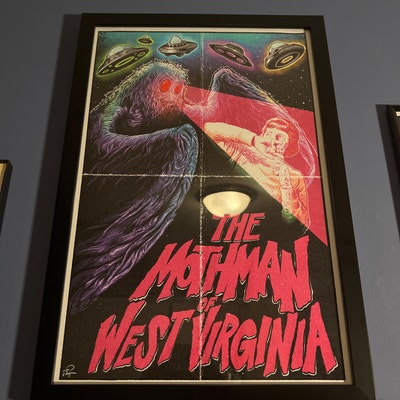 The Mothman of West Virginia Posters - Etsy