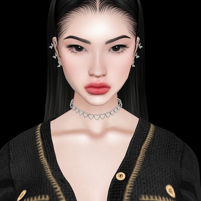 IMVU Brows Menari Texture, Opacity Map, Files, CHKN Project, Digital ...