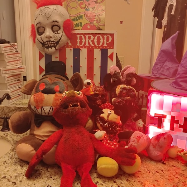 Peppa Pig Creepy Plush Horror Plush Scary Plush Gothic Decor Halloween ...