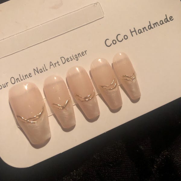 Reusable Greek Mythology Press on Nails Gel Manicure | Fake Nails ...