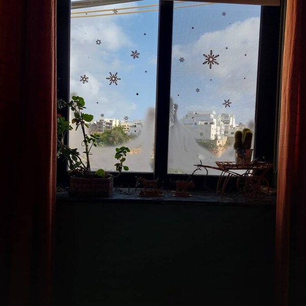 Spider Halloween Window Stickers, Spooky Season Decor, Creepy Scary ...