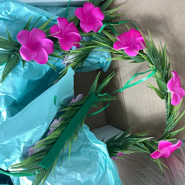 Moana Inspired Delicate Flower Crown - Etsy
