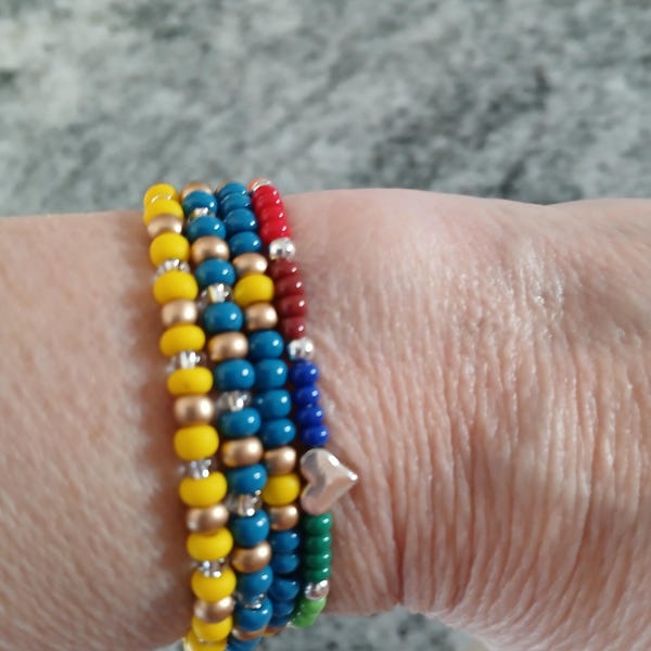 Water Tracker Bracelets | Set of 4, 5 or 6 | Drink More Water ...