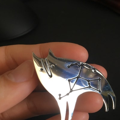 Wolf Orion Enamel Pin Orion Constellation Minimalist Pin Celestial Pin ...