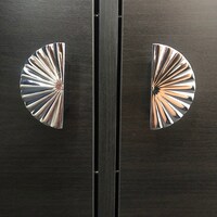 Super Shiny Gold or Silver Sun Ray Inspired Art Deco Design - Etsy UK