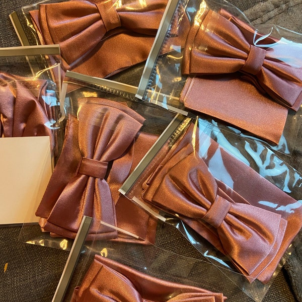 100% Silk Gold Wedding Tie and Pocket Square for Men, Gold Geometric ...