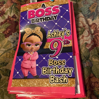 Boss Baby Gift Bag-boss Baby Birthday-boss Baby Party-boss Baby Party ...