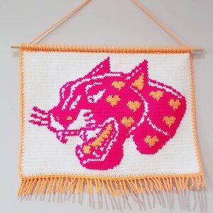 Crochet Wall Hanging Tapestry Pattern Skull Moth Traditional Tattoo - Etsy