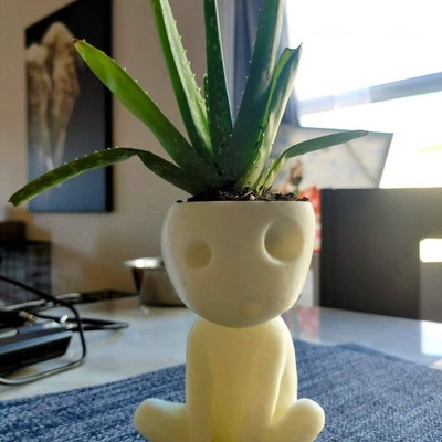 Kodama Japanese Tree Spirit Planter Succulent Air Plant - Etsy