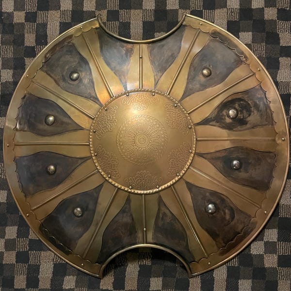 Medieval Eivor Valhalla Raven Authentic Batteworn Viking Shield |crow ...