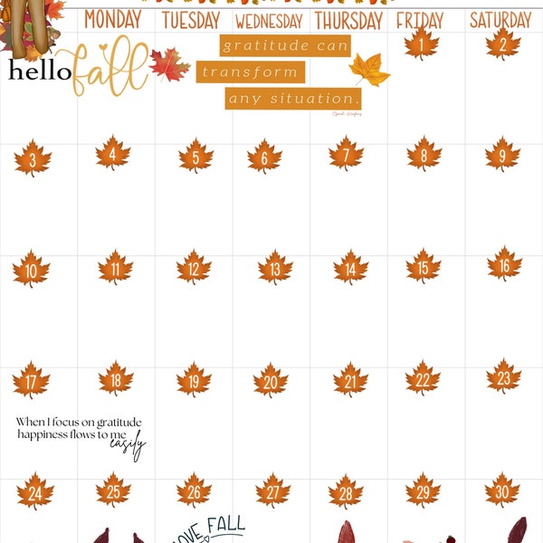 April Showers Digital Planner Stickers Monthly Kit, Goodnotes Stickers ...