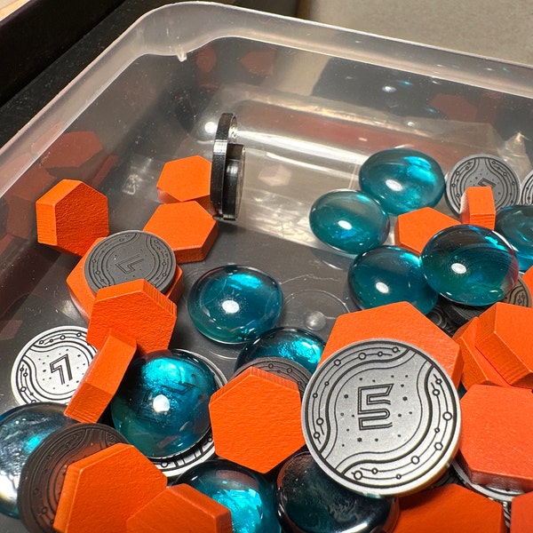 SOLARI V2 Acrylic Token Set (compatible With Dune Imperium) - Etsy