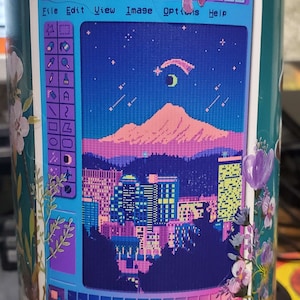 Vaporwave Retro Aesthetic Plant Vinyl Sticker Monstera - Etsy