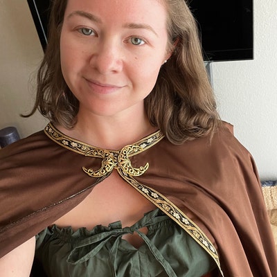 Moon Cloak Cloakclasp Double Moon Cape Closure Fibula - Etsy