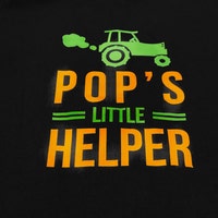 PAPA & Papa's Little Helper Farmers Matching Shirts With Tractors for ...