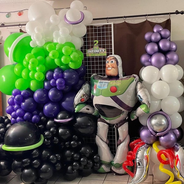 Spaceship Balloon Column Tutorial and Plans | Digital Balloon Recipe - Etsy