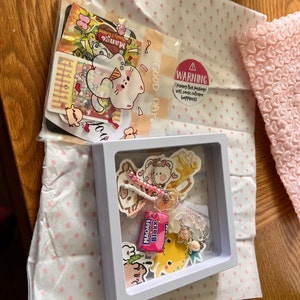 HANDMADE Cute Kawaii Stingray Keychain, Beaded Accessories, Aesthetic ...