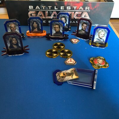 Battlestar Galactica Character Stands - Etsy