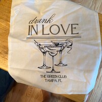 Custom Cocktail Bachelorette Party Tote Bag - Etsy