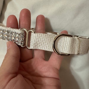 Silver, Grey Rhinestone Fancy, Glitter, Blingy Dog Leash, Platinum Dog ...