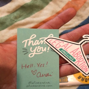 Legal Abortion Saves Lives Vinyl Die-cut Stickers 3 X - Etsy